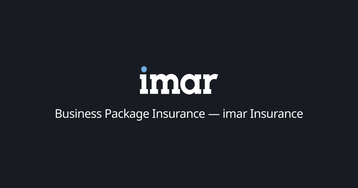 Business Package Insurance — imar Insurance Business Package Insurance — imar Insurance